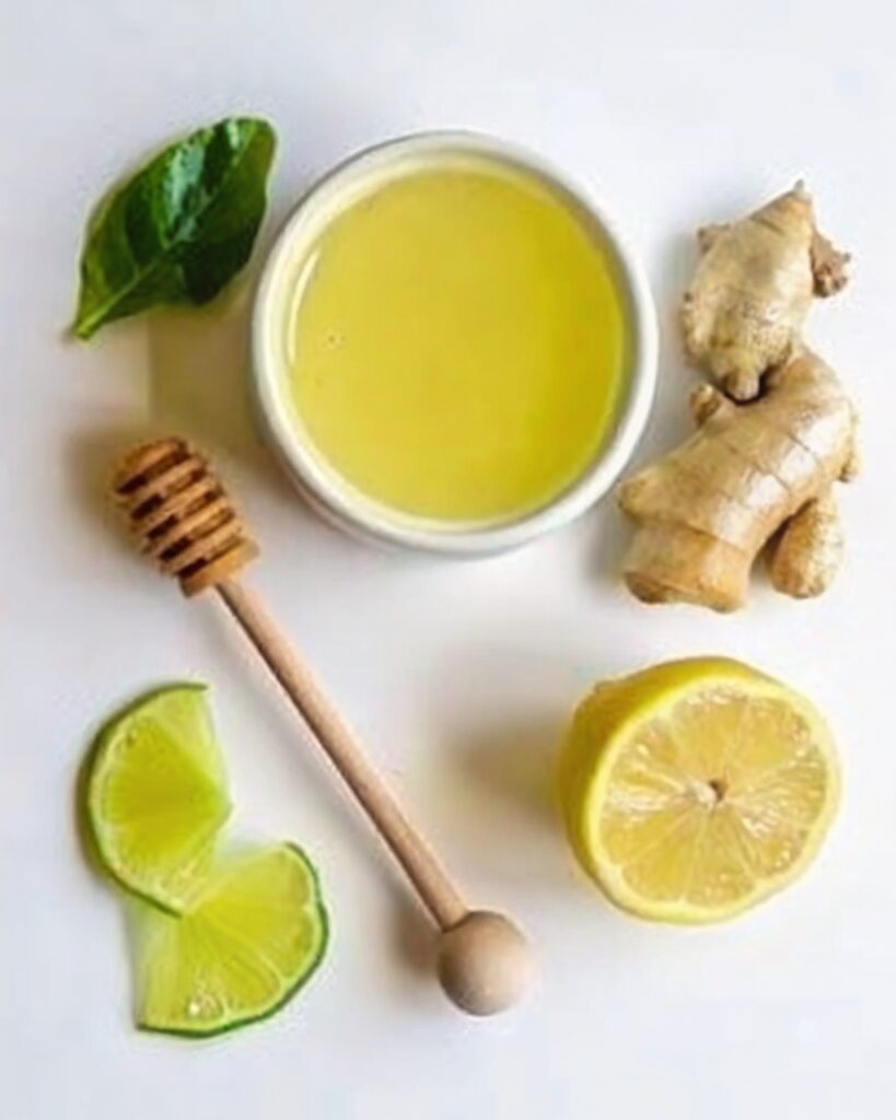 Homemade Iced Ginger Tea