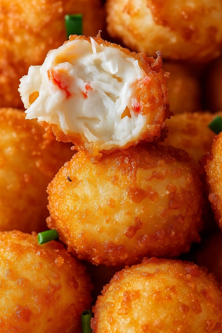Crispy Crab Rangoon Bombs