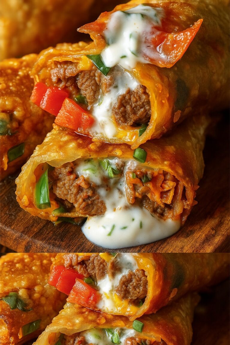 Crispy Nacho Egg Rolls