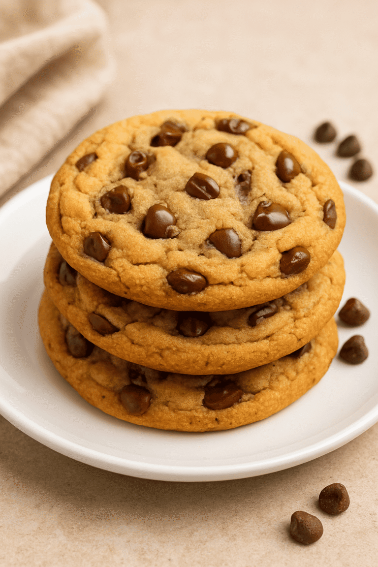 The Best Chocolate Chip Cookies Ever – Soft, Chewy & Loaded with Chocolate